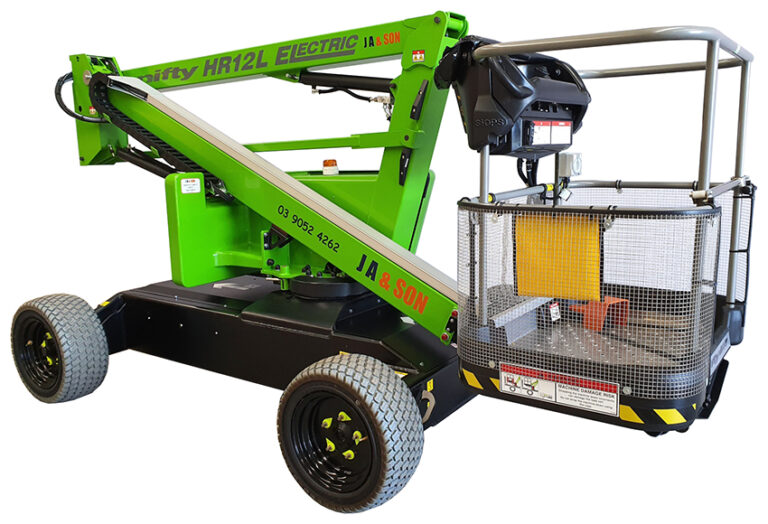 Boom Lift 34ft Knuckle - Nifty HR12 LE Electric - J A & SON