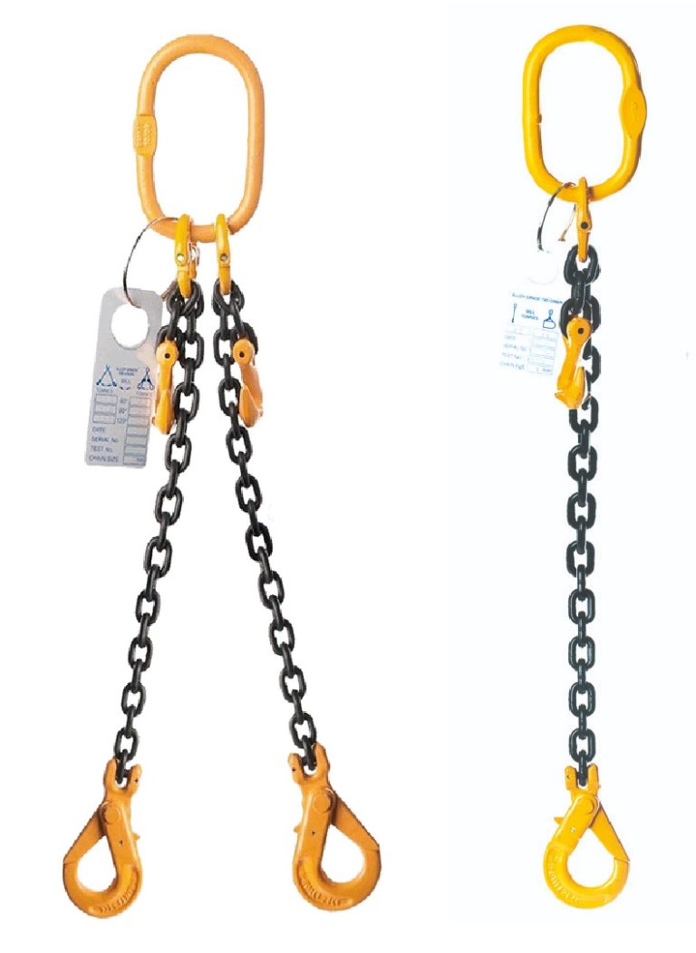 Chain Slings Grade 80 & Grade 100 - J A & SON